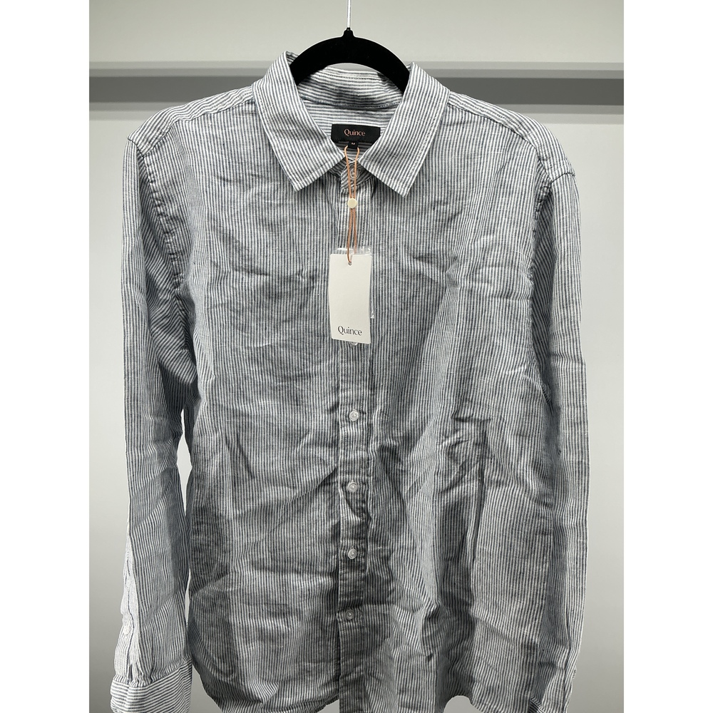 Quince | Shirts | 0 European Linen Relaxed Long Sleeve Shirt | Poshmark